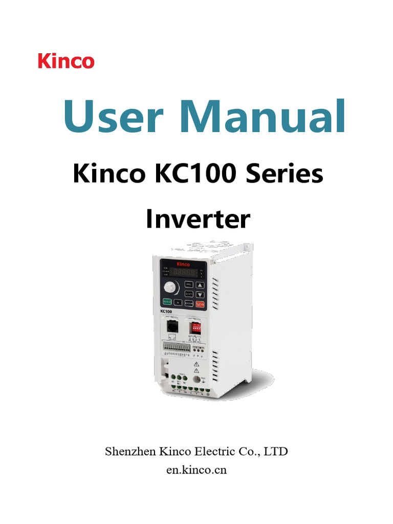 Kinco KC100 Series User Manual 20240205 | PDF