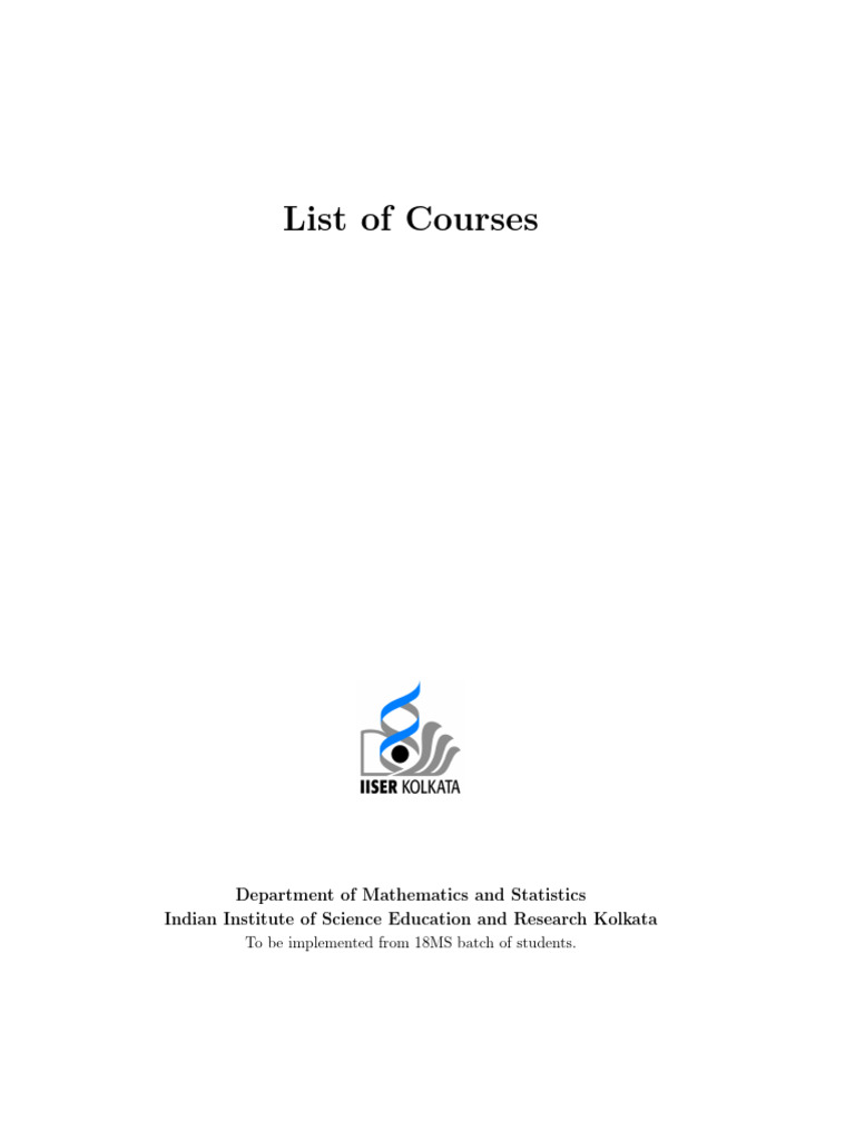 Courses 2020 Pdf