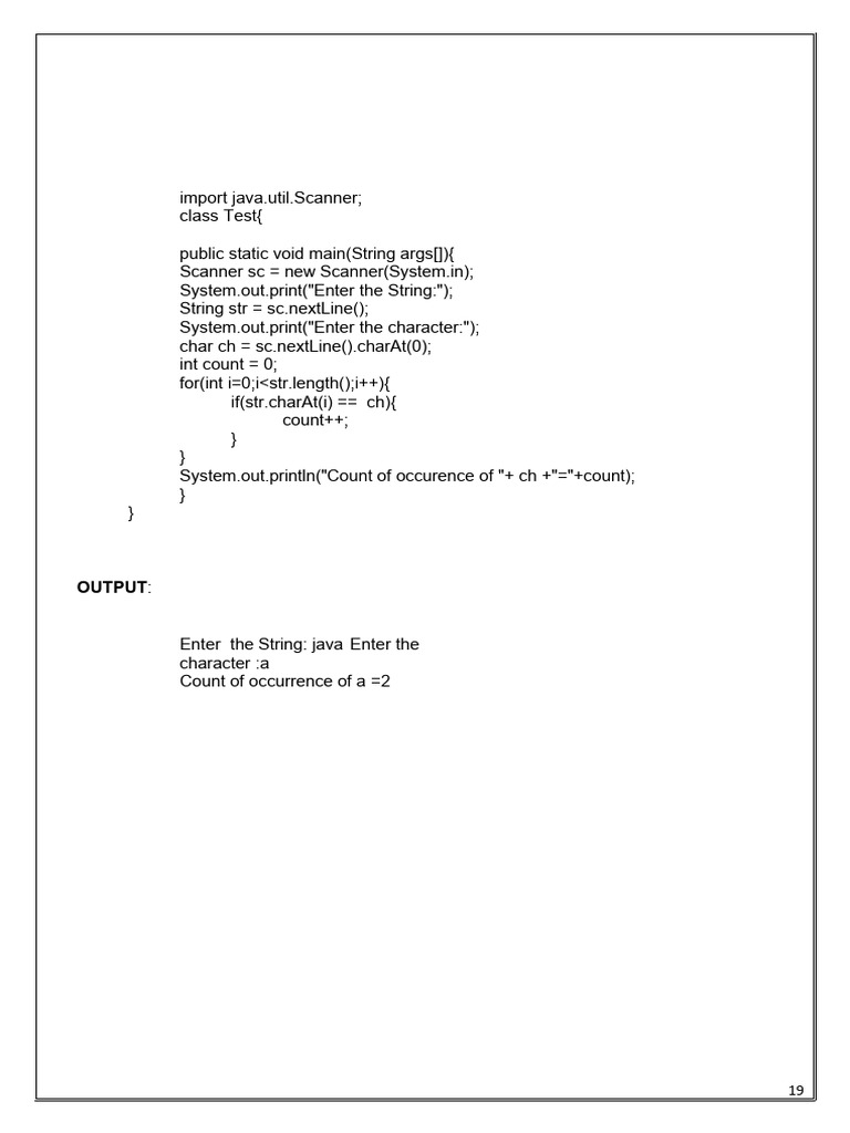 OOP Lab Manual 2019scheme - 1 | PDF