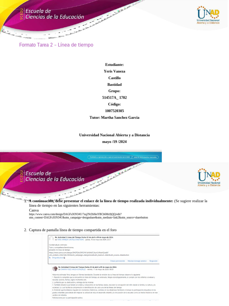 Formato 1 - Tarea 2. Línea de Tiempo (1) (1) - Comprimido | PDF