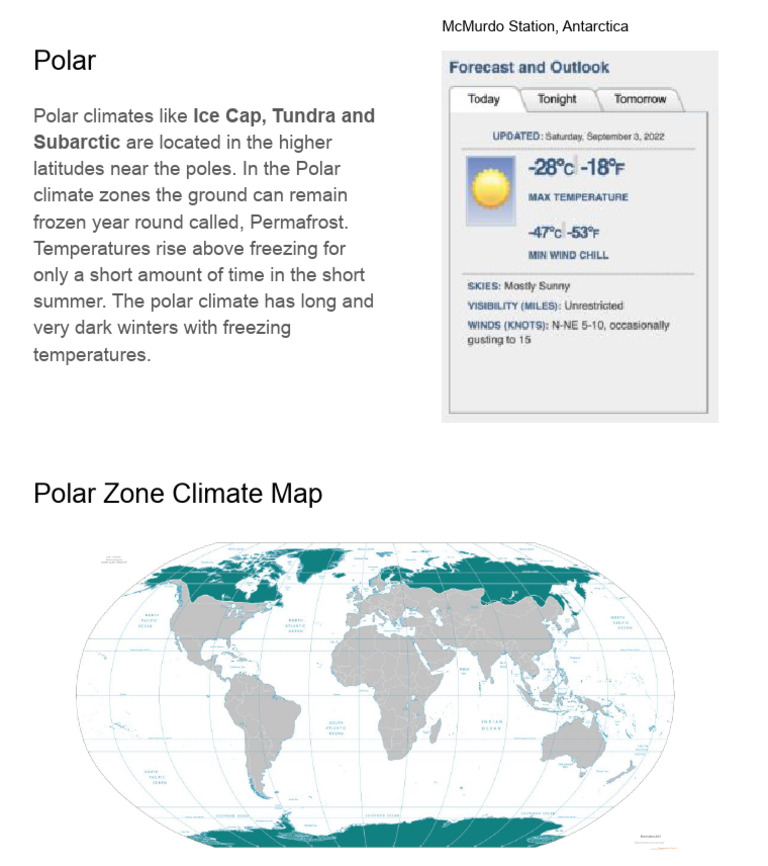 Polar Zones | PDF
