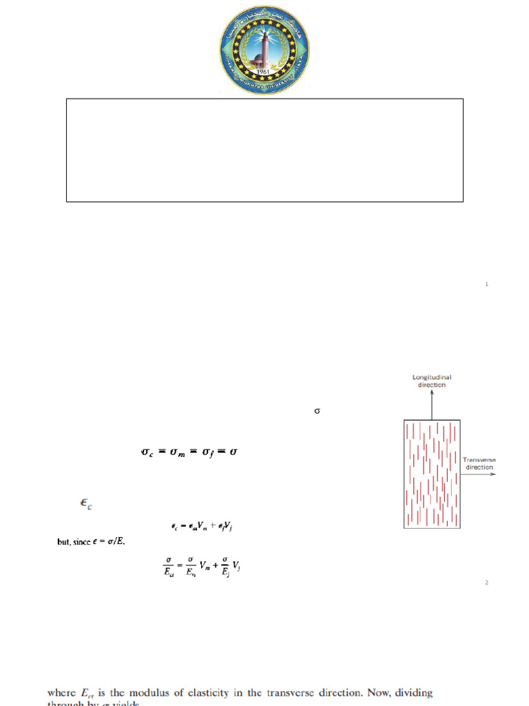 Lect#4 | PDF | Composite Material | Science & Mathematics