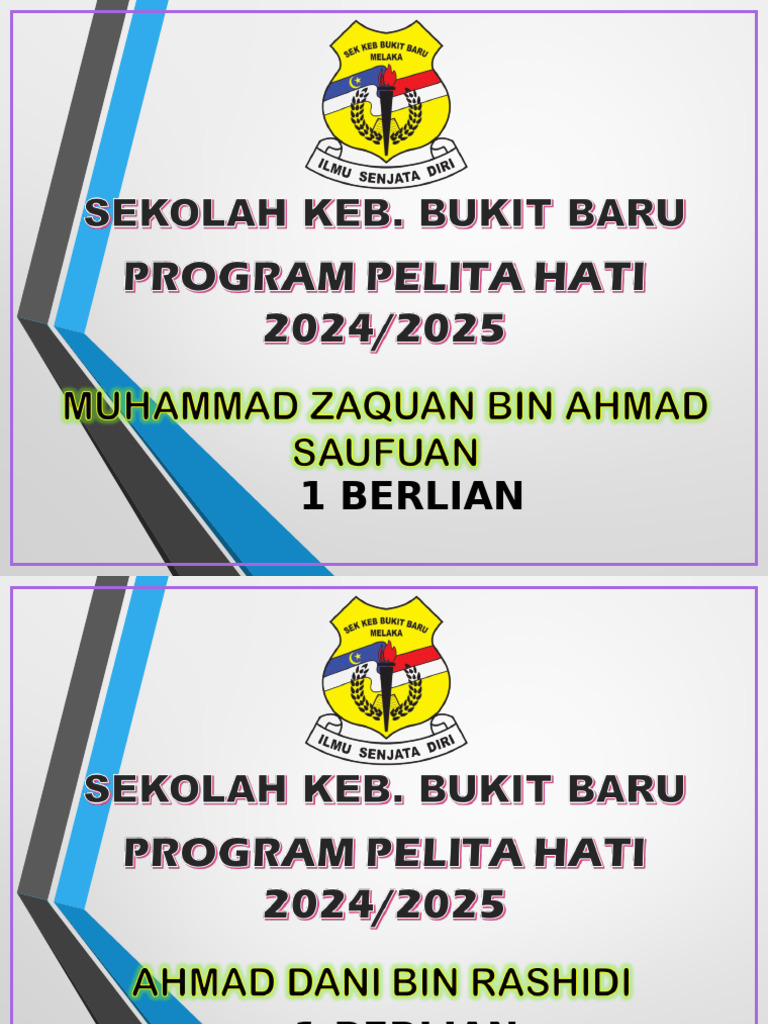 Tampal Di Depan Fail Dan Buku 2024 | PDF