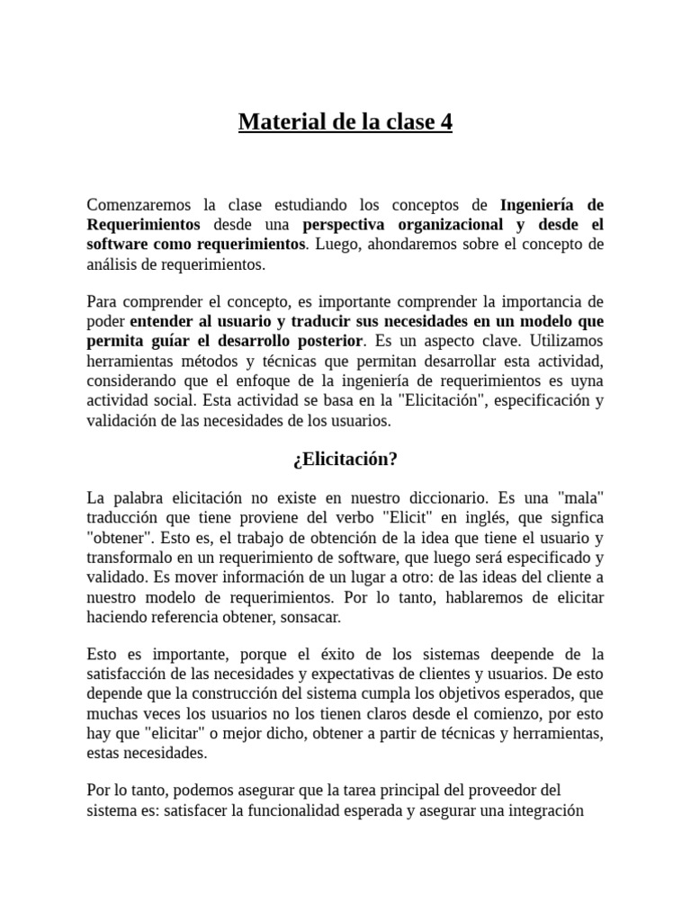 Material de La Clase 4 | PDF
