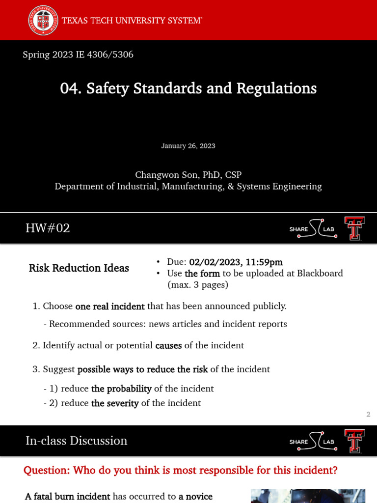 Lecture04 AdvSysSafEng | PDF