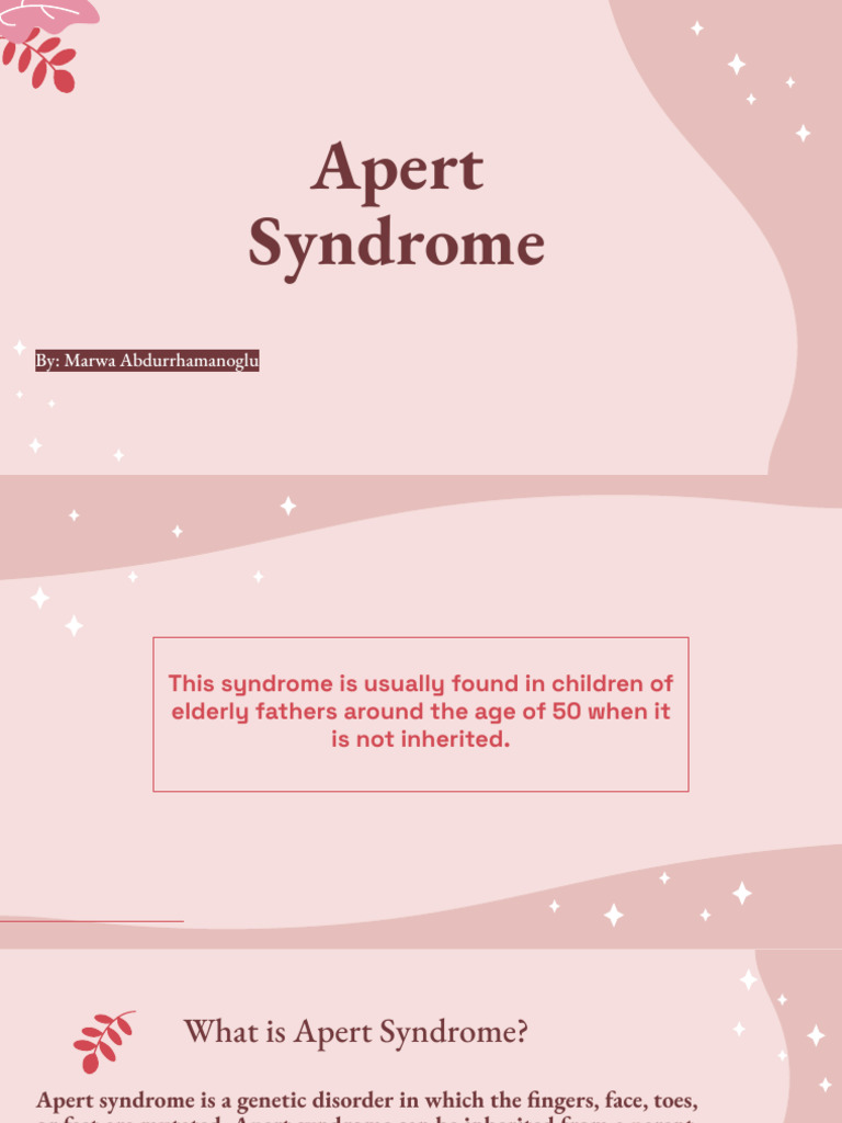 Apert Syndrome | PDF