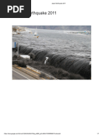 2011 Japan Earthquake and Tsunami Study | PDF | Earthquakes | Tsunami