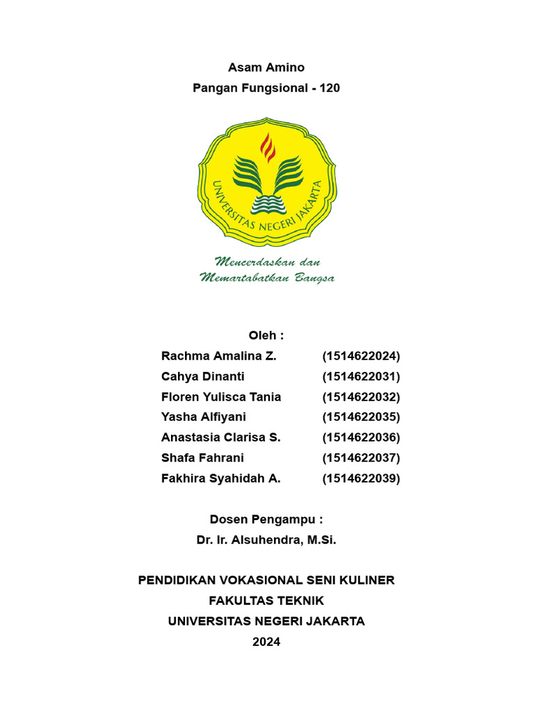 PDF Asam Amino | PDF