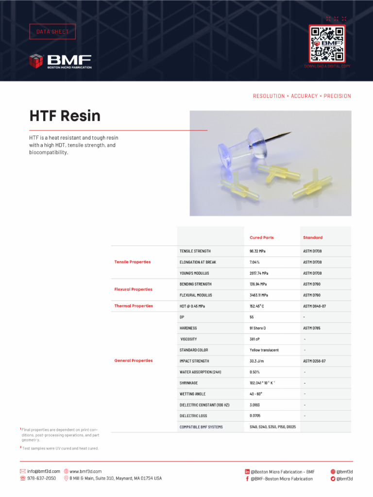 Data Sheet HTF 073024 | PDF