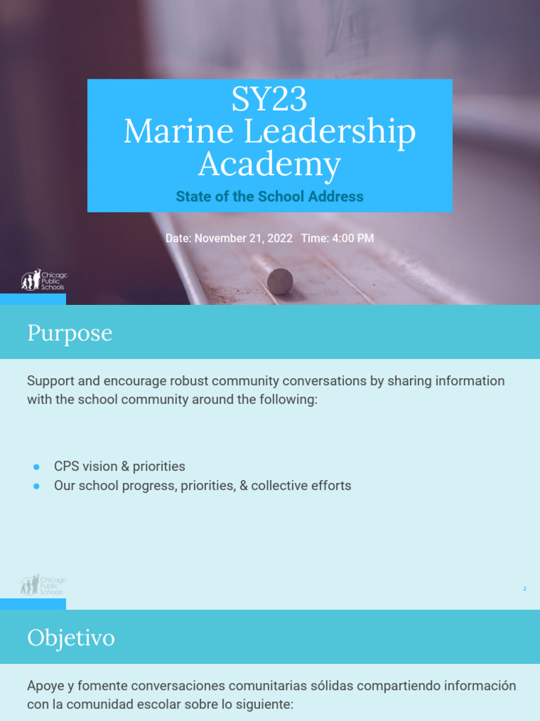 State of The School Address | PDF