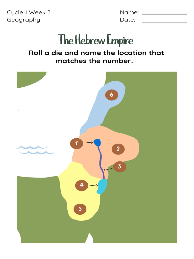 Hebrew Empire Map | PDF
