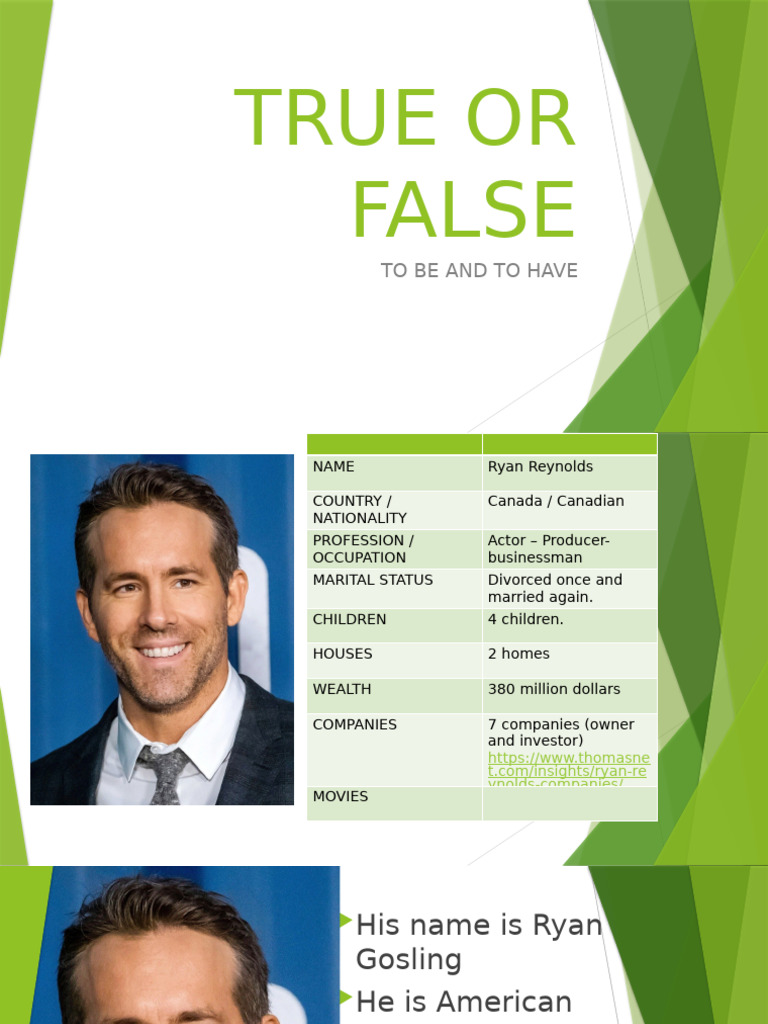 True or False | PDF