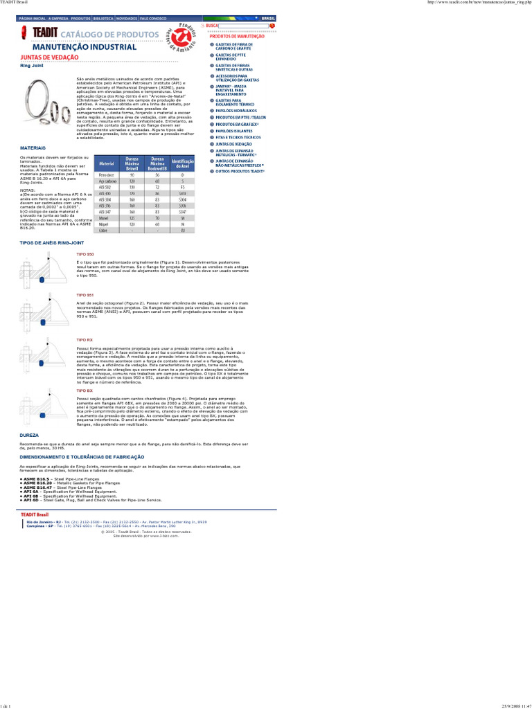 TEADIT Brasil | PDF | Plumbing