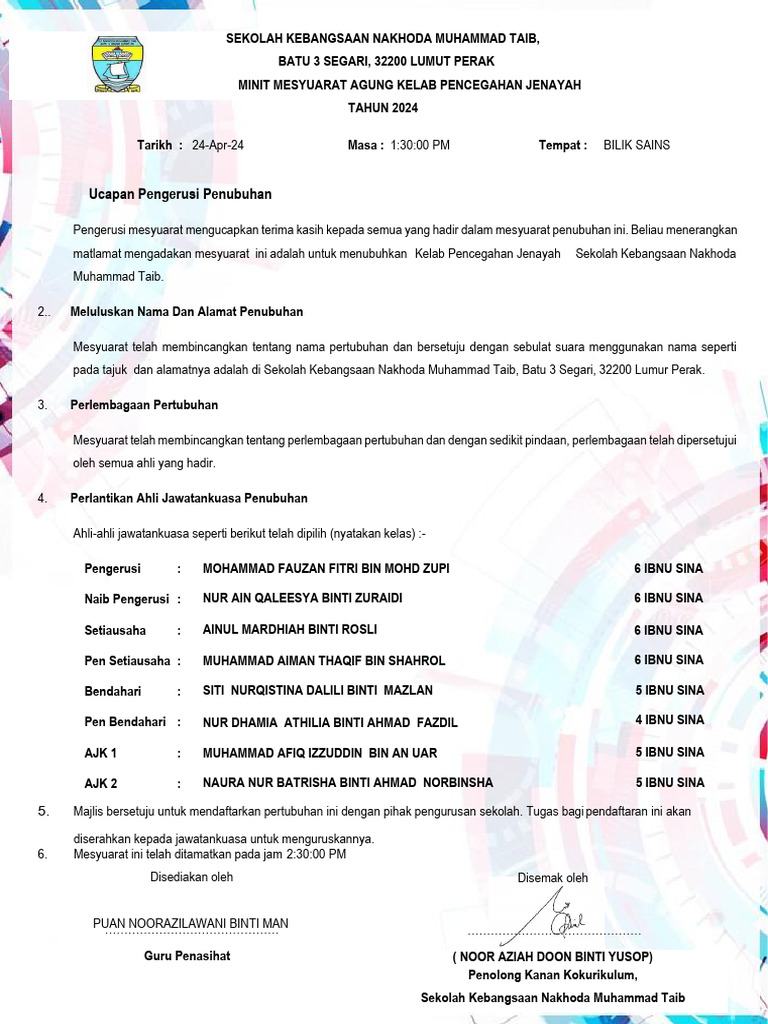 Perlembagaan KPJ | PDF
