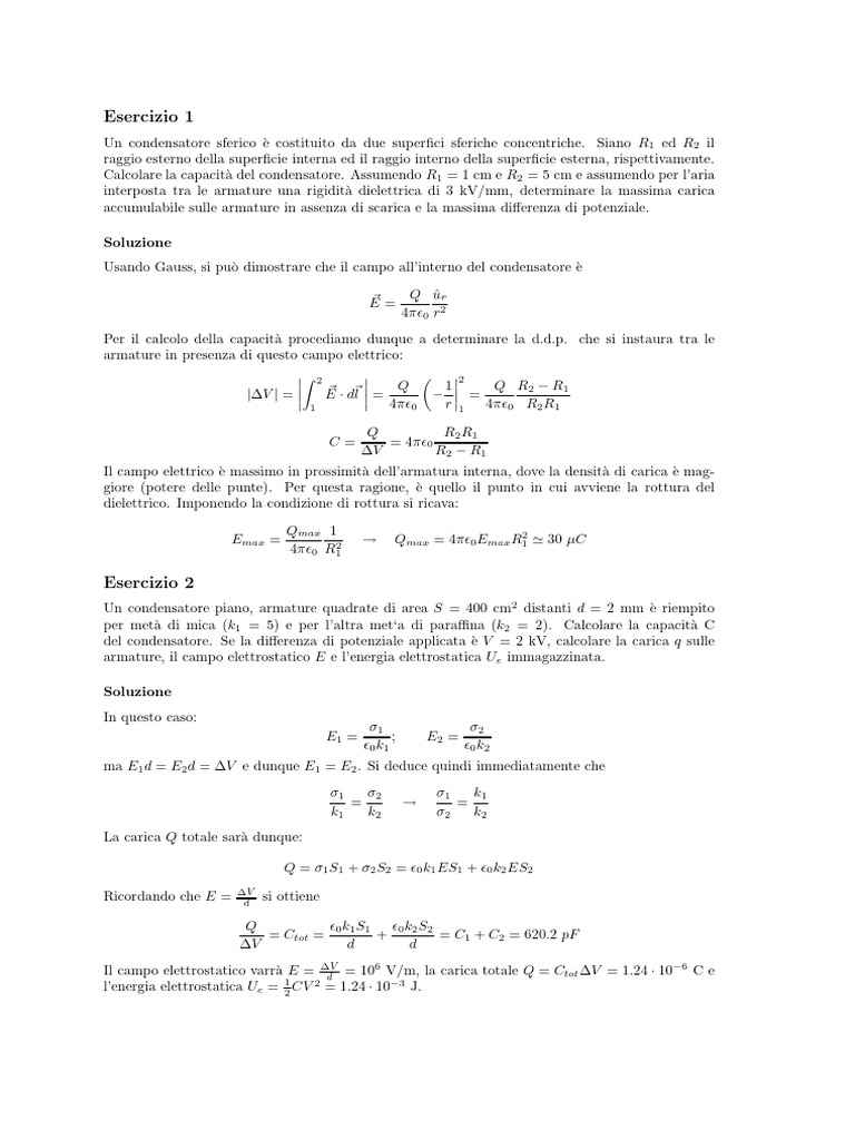 Esercitazione 2 | PDF