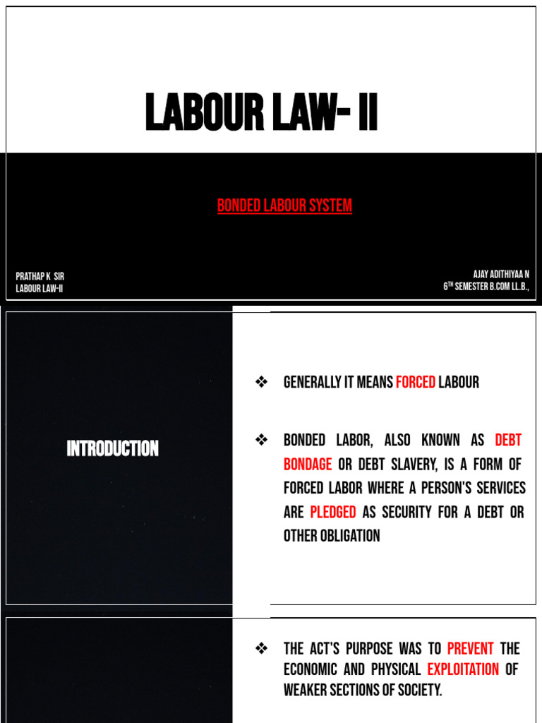 Aj Labour Law | PDF