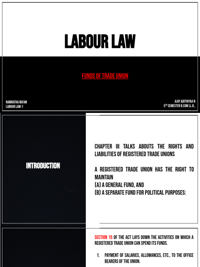 Labour Law | PDF