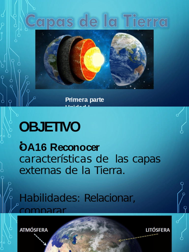 Capas Externas de La Tierra (1) 4 Basico | PDF