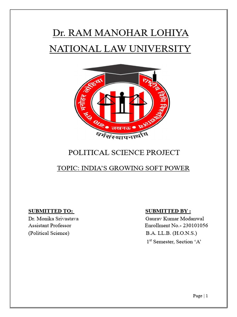 Pol Science Project 2023 | PDF