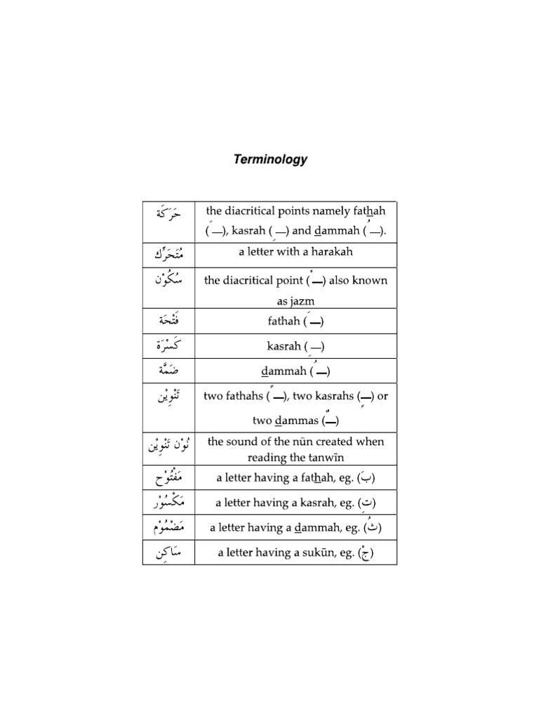 Terminology Pdf