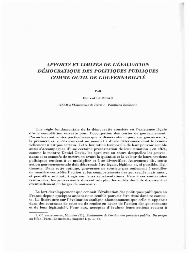 Florent Loiseau | PDF