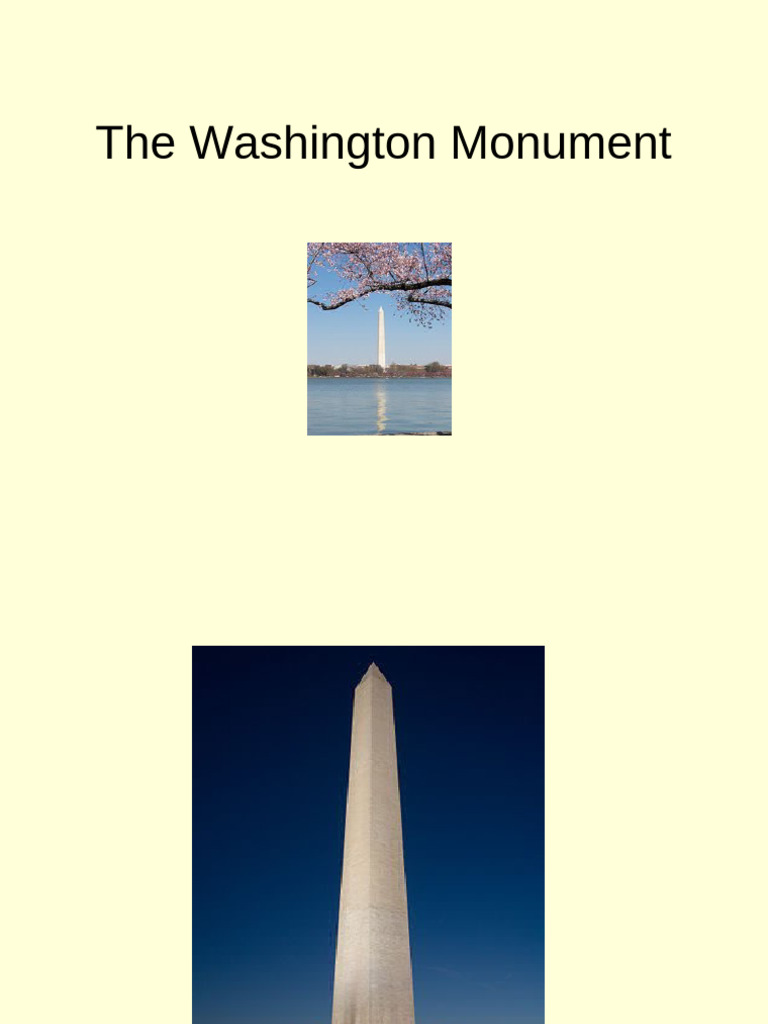 The Washington Monument | PDF