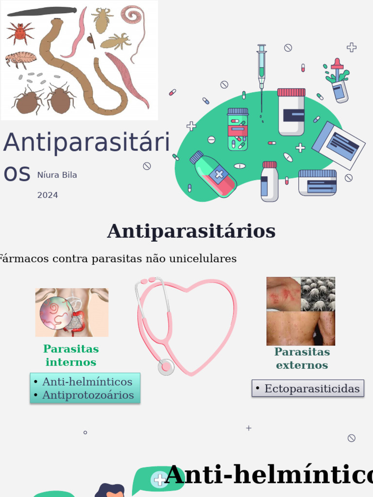 Antiparasitarios Internos Medicina | PDF