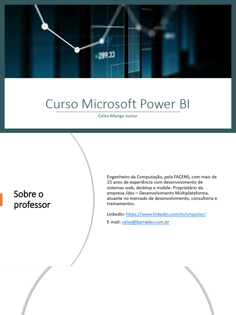 Curso Power BI - Slides Aula 1 | PDF