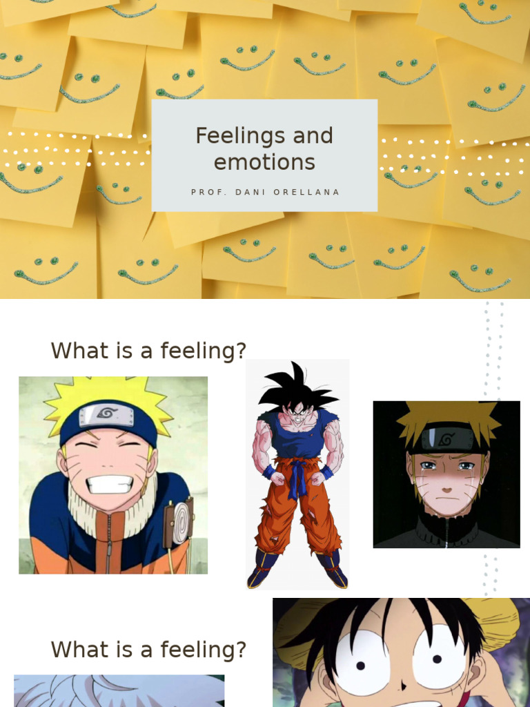 Feelings And Emotions Pdf
