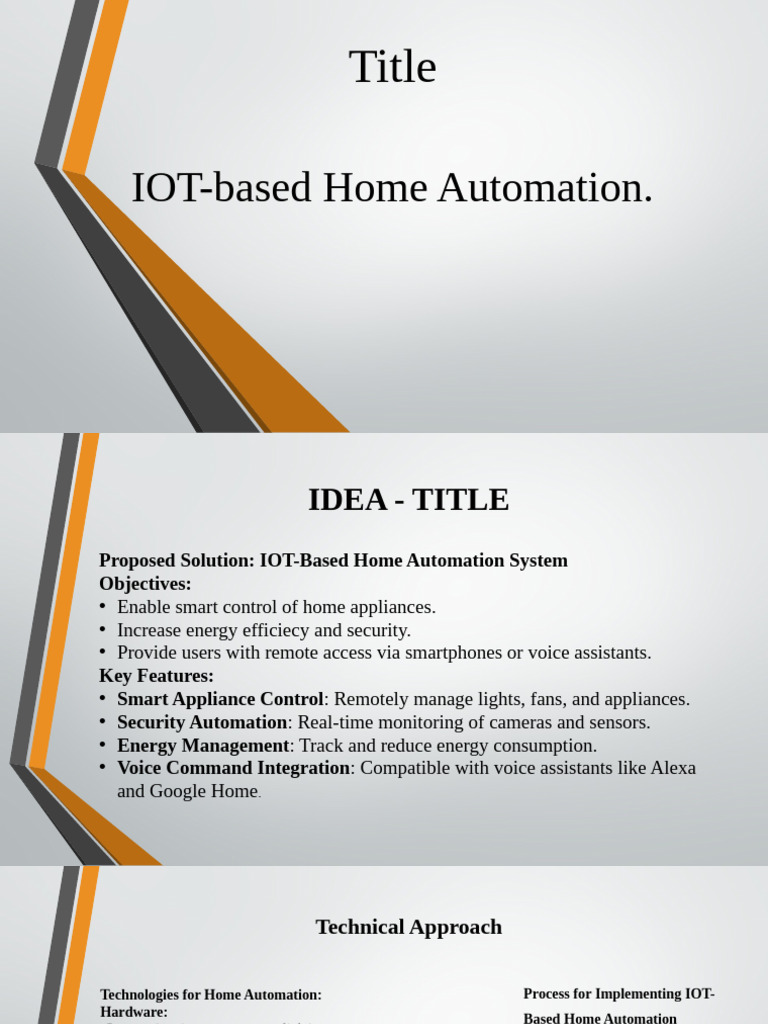 IOT Based Home Automation | PDF
