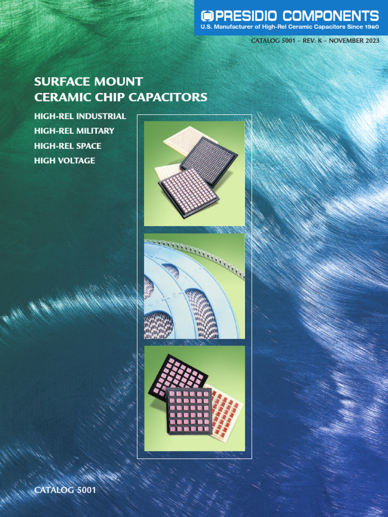 Presidio - Catalog-5001-Surface-Mount-Ceramic-Capacitors 1 | PDF