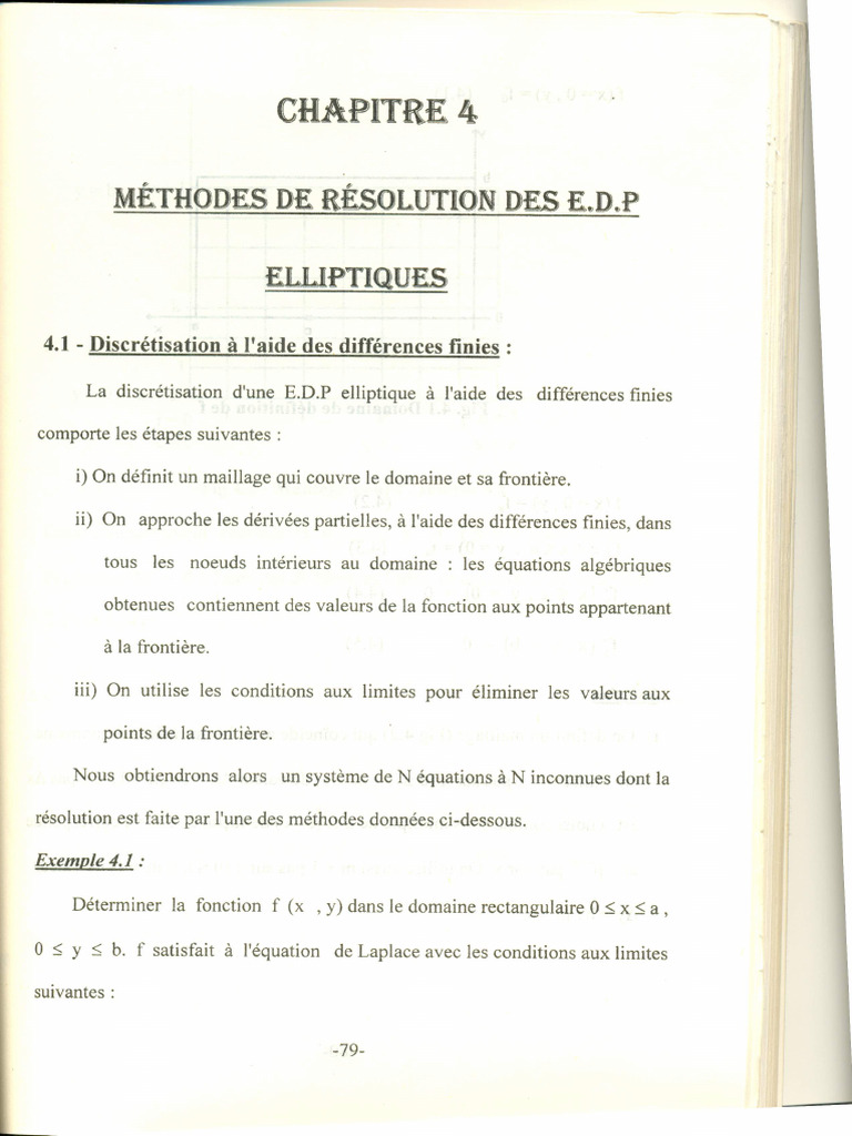 Chapitre 4 Méthodes Numérique | PDF