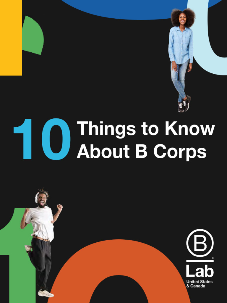 B Lab USCA - 10 Things To Know About B Corps | PDF
