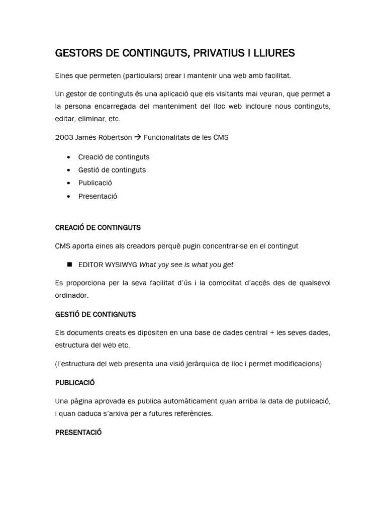 Apunts Examen Dimecres Info | PDF