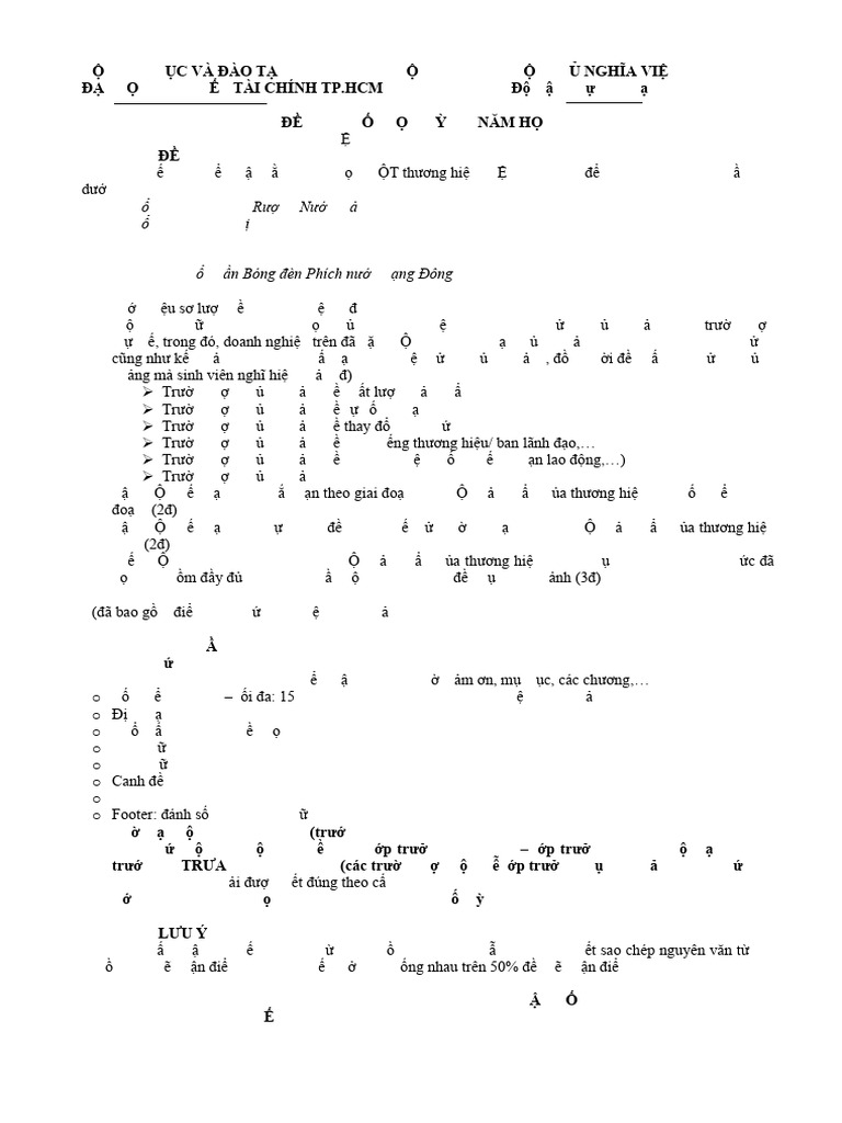 ĐỀ THI TIỂU LUẬN CUỐI KỲ MÔN QHCC TRONG MARKETING LỚP A09 A10 A11 | PDF