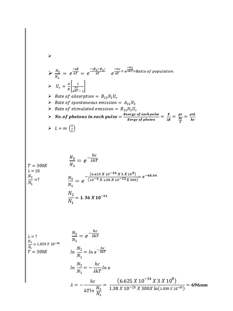 Module1 Numericals | PDF