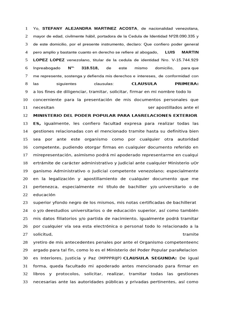 PODER TEFY Ultimo | PDF