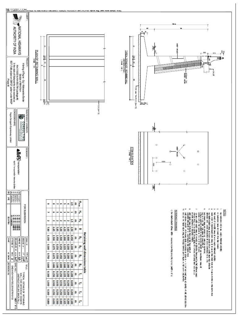 103-01gad Return Wall (With Crash Barrier) R4 F | PDF
