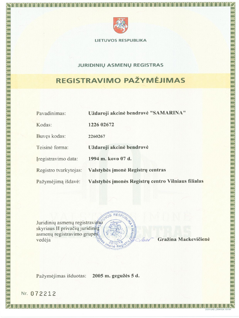 Imones Pazymejimas | PDF