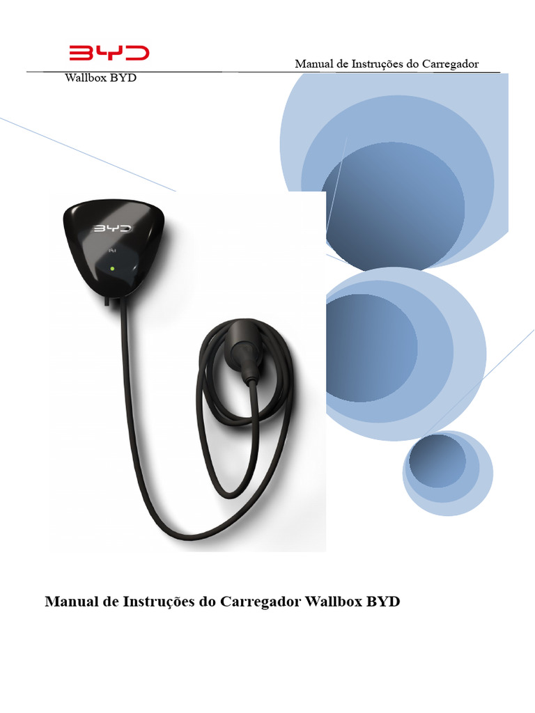 Manual Carregador Wallbox BYD | PDF