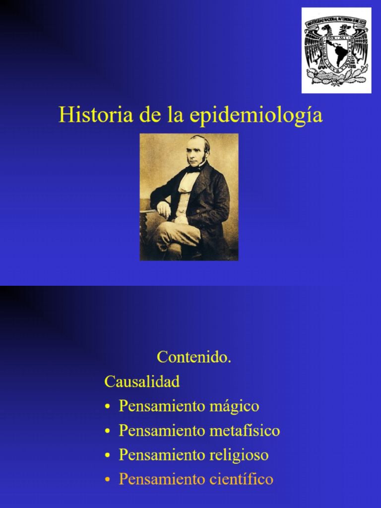 Hist Epidemiologia Moodle | PDF