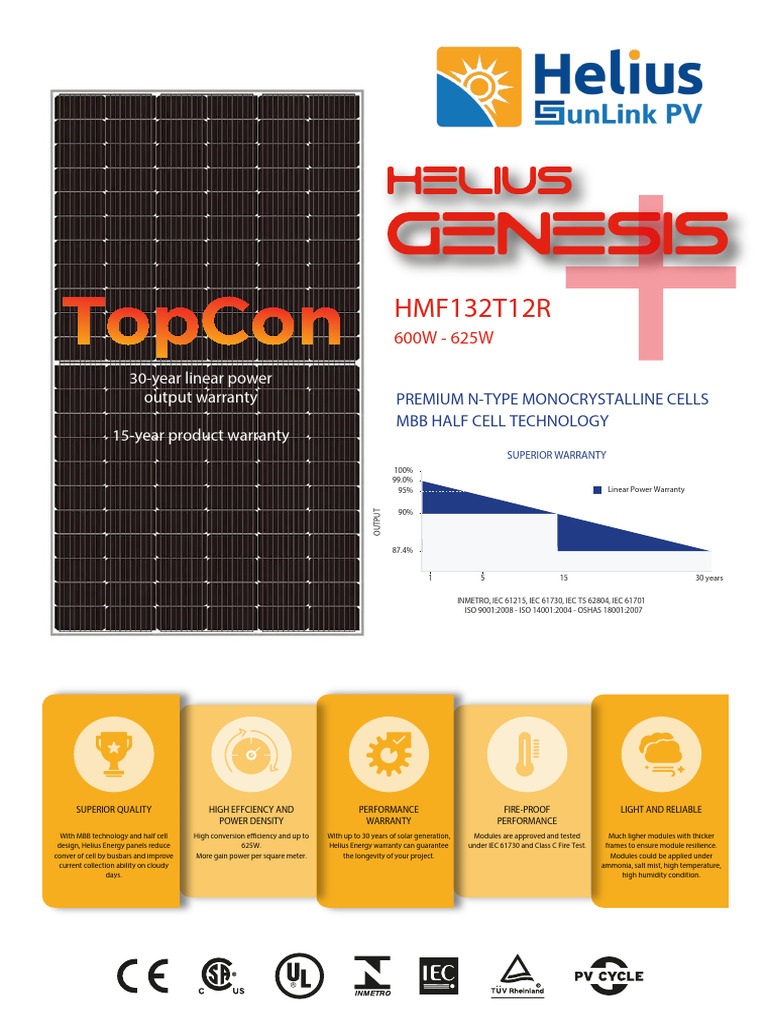 Datasheet Mfvhe Mo 132 600W | PDF