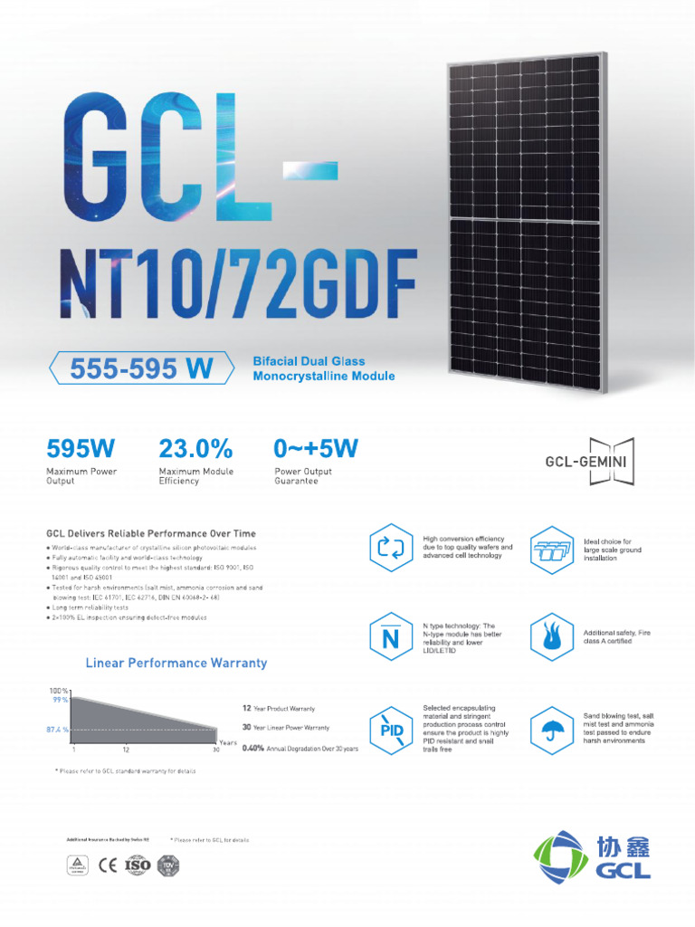 Datasheet GCL | PDF