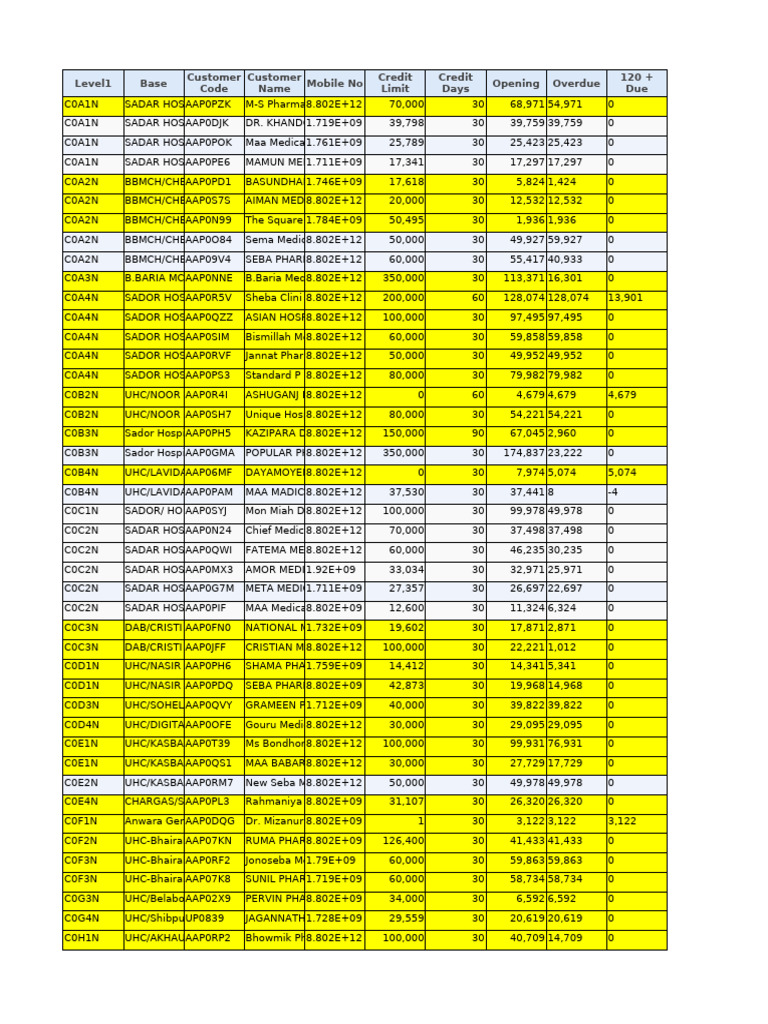 Credit Overdue | PDF