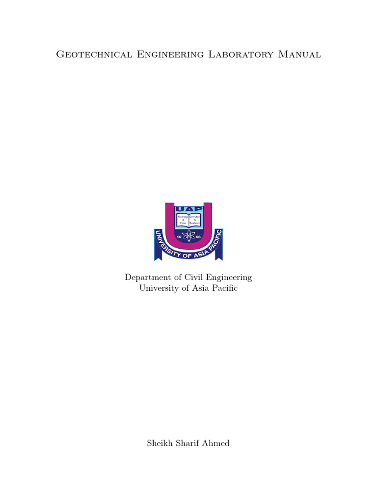 CE 342 Lab Manual | PDF