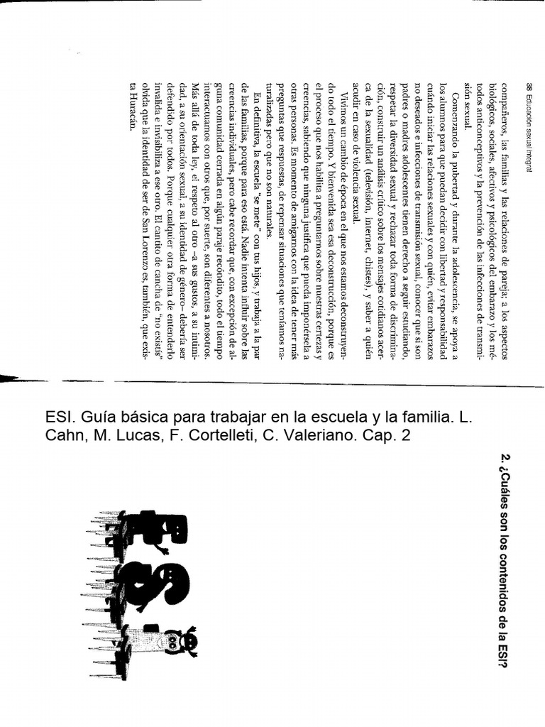 Cap.2. Cuales Son Los Contenidos de La ESI | PDF Cap.2. Cuales Son Los Contenidos de La ESI | PDF