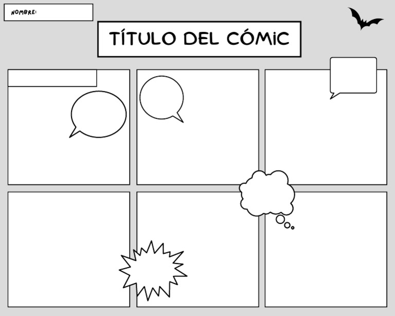 Plantilla Cómic I - Batmestre | PDF
