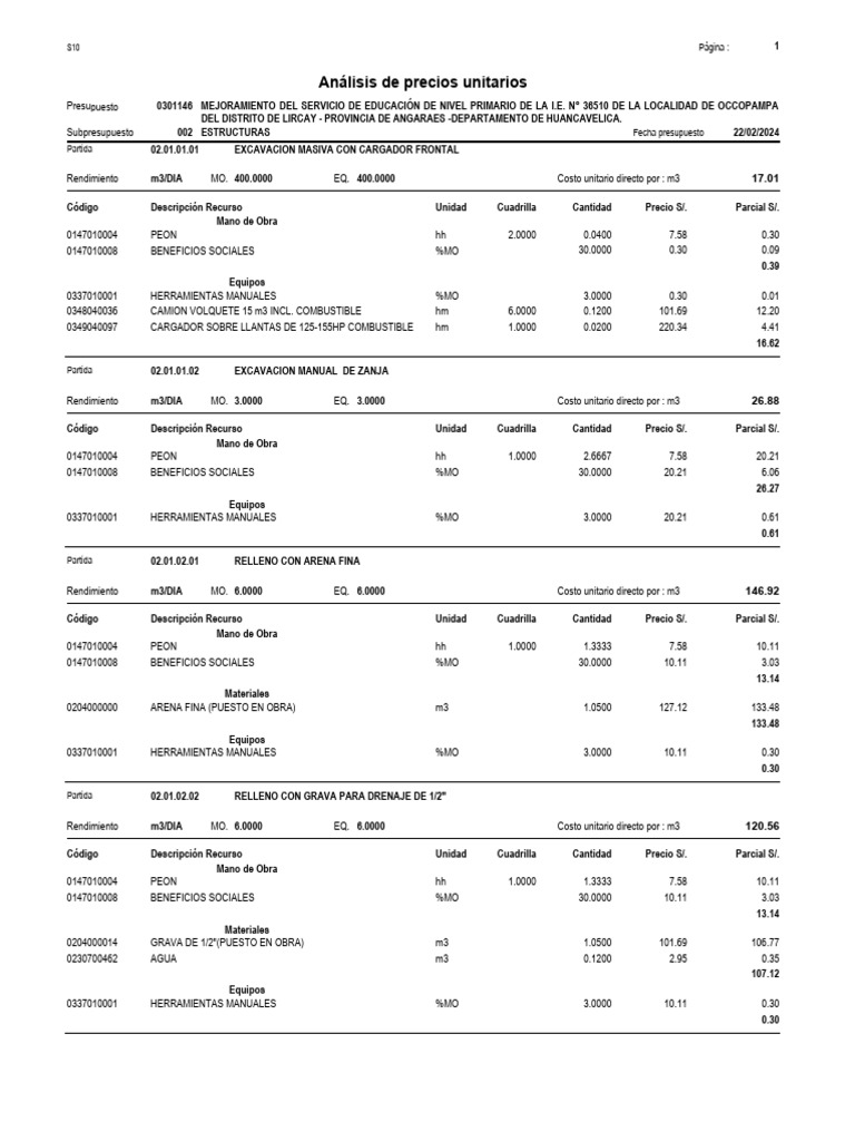 02 Acu Estructuras | PDF