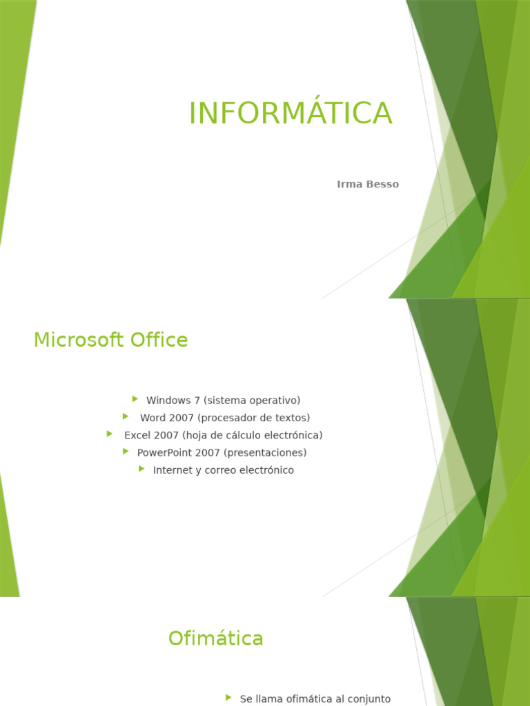 Programas de Oficina | PDF