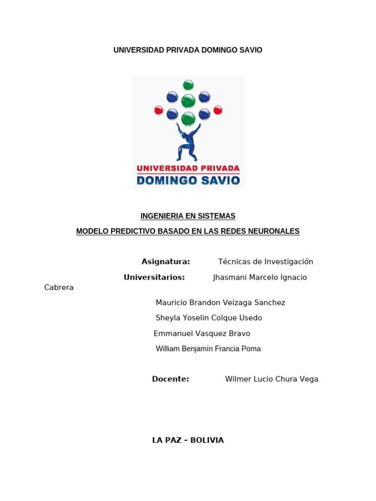 Segundo Borrador | PDF